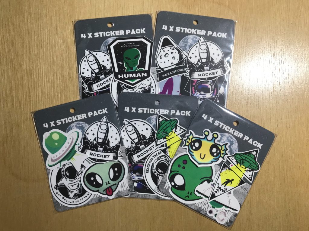 Mixed Sticker pack - Wizard Rockets Ltd