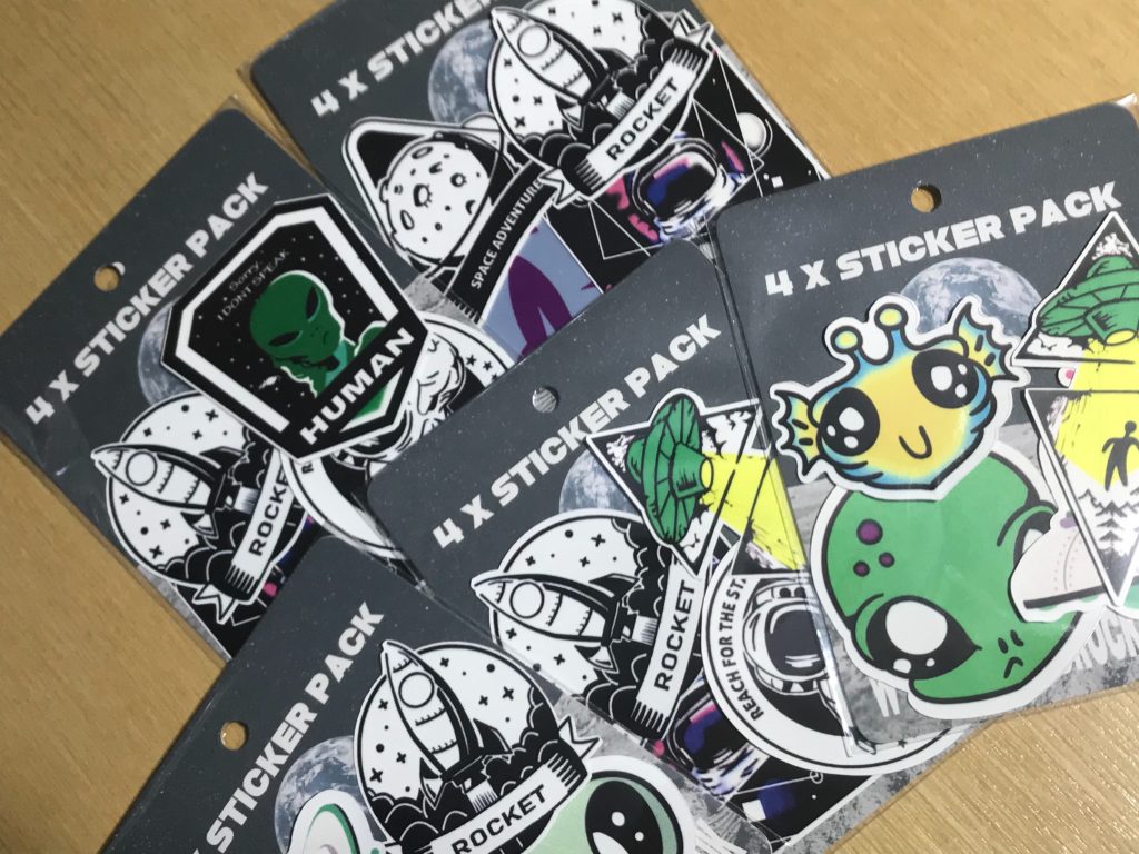 Mixed Sticker pack - Wizard Rockets Ltd