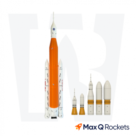 Nasa SLS & Payload kit by Max Q - Wizard Rockets Ltd